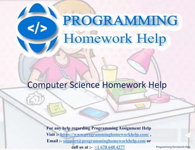 Computer Science Homework Help Ppt 4166