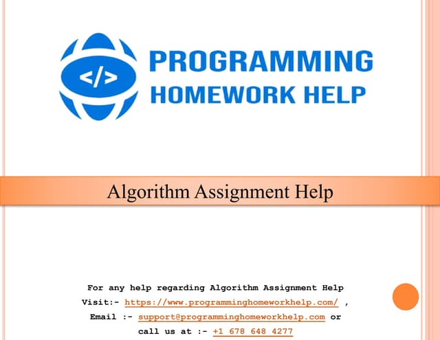 Computer Science Homework Help