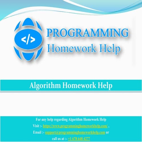 Algorithm Assignment Help 1024