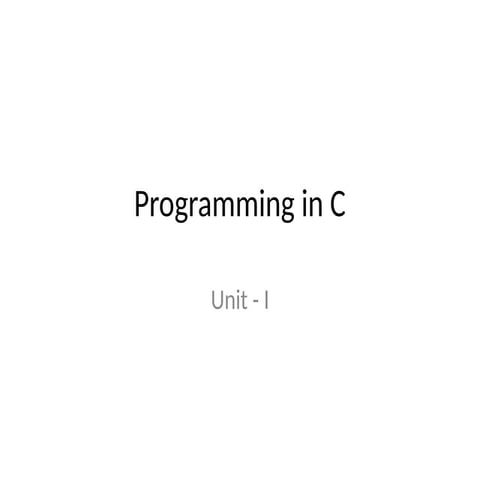 C Programming Language Tutorial for beginners - JavaTpoint | PPTX