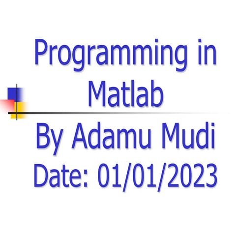 Programming in Matlab.ppt