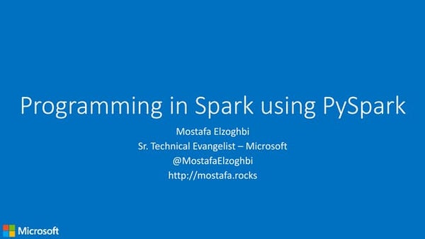 Pyspark Training Pyspark Tutorial For Beginners Apache Spark With Python Edureka Ppt