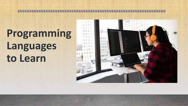 Programming Languages to Learn.pdf Programming Languages to Learn.pdf