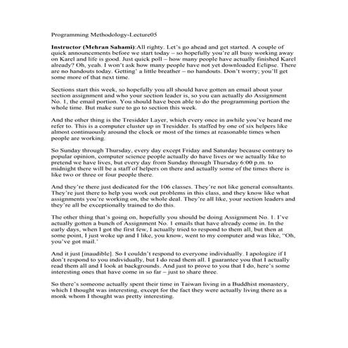 Programming methodology lecture05 | PDF | Programming Languages | Computing