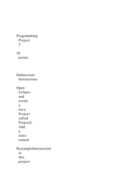 Programming Project 2 30 points Submi.docx Programming Project 2 30 points Submi.docx