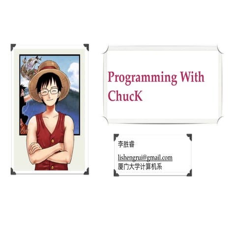 Programming with ChucK | PPT