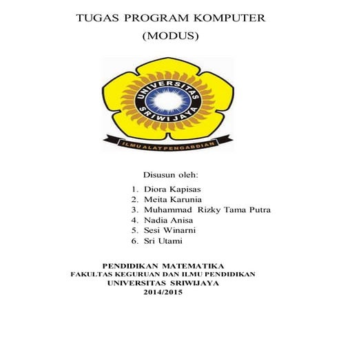 Program modus | DOCX