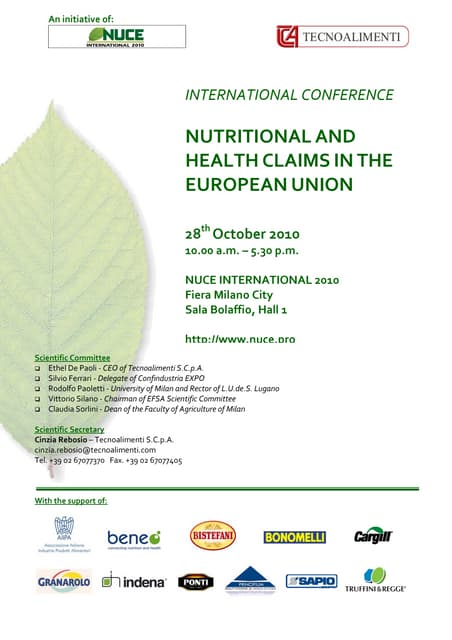 Programme nuce 2012 vs15 | PDF