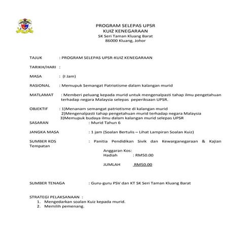 Program panitia sivik dan kt | DOCX