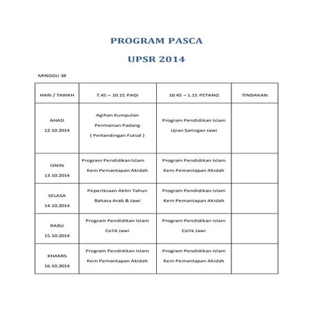 Program pasca | PDF