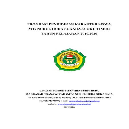 Program pendidikan karakter 1920 | PDF