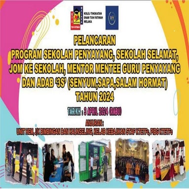 Pelancaran Program Sekolah Penyayang Sekolah Selamat Pdf
