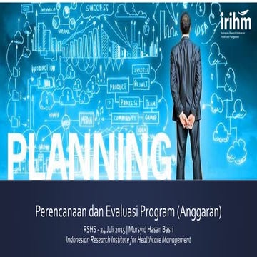 Perencanaan dan Evaluasi Program | PPTX