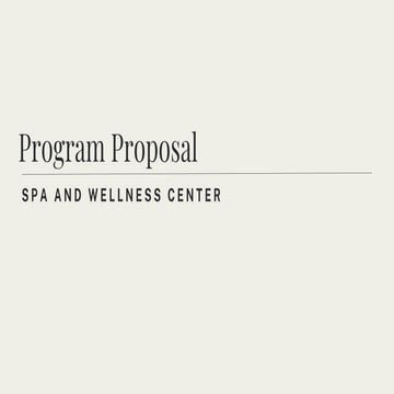Program Proposal of Spa & Wellness Center.pdf