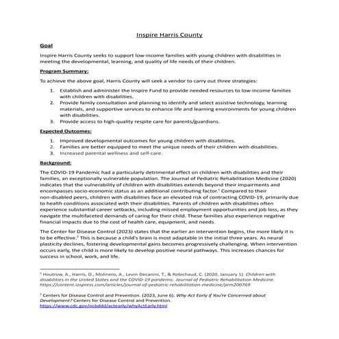Harris County Program Proposal example.pdf | Free Download