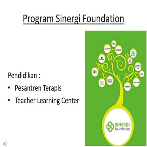 Program sinergi foundation1 | PPT