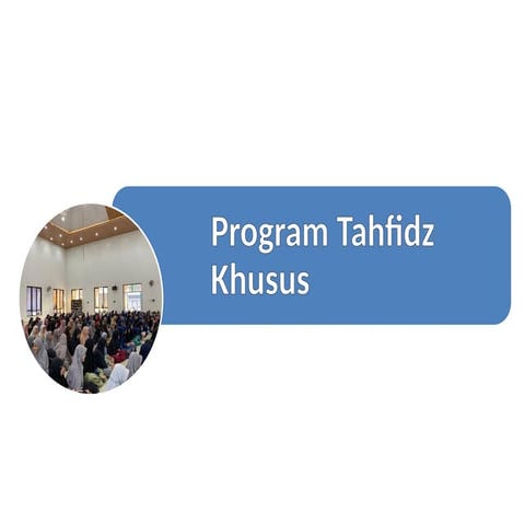 Program Tahfidz Khusus dalam pondok pesantren.pptx