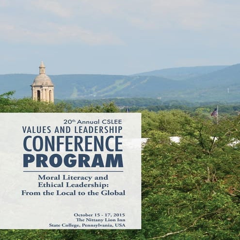 Values and Leadership Conference Program v1.6 | PDF