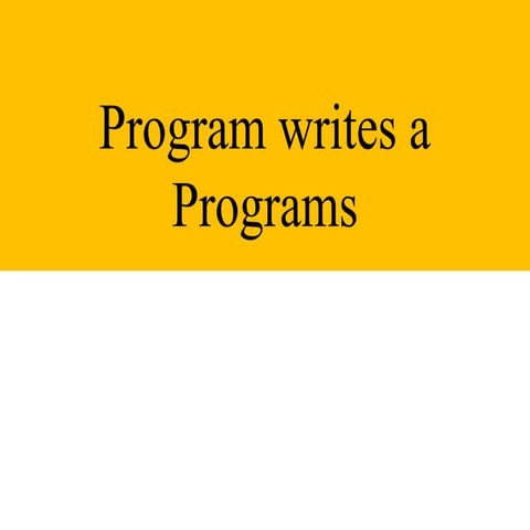 Program writes programs1.pptx this PPT show how al help in writing ...