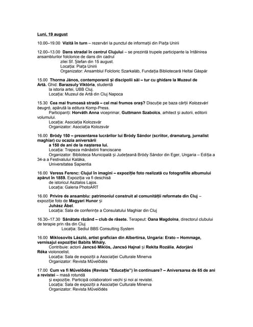 Bieff 2016 program | PDF