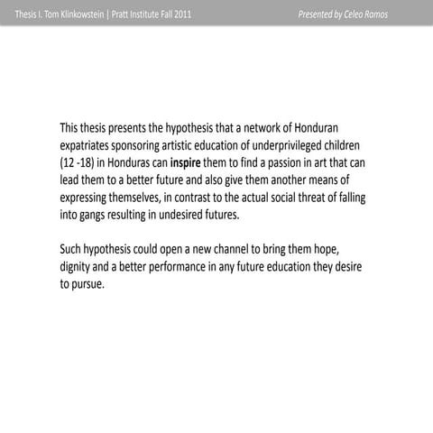 Thesis progress | PPTX | Education