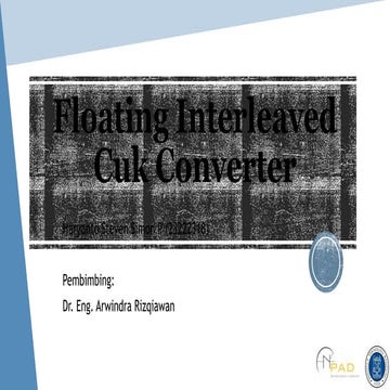 Floating Interleaved Cuk Converter .pptx