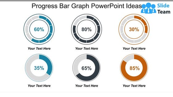 Progress Bar Graph Layout Powerpoint Guide | PDF