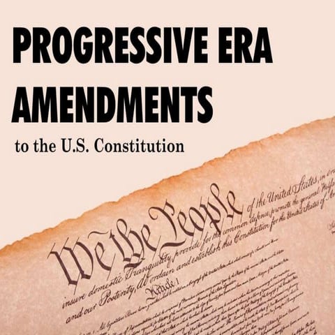 Progressive Amendments | PPTX
