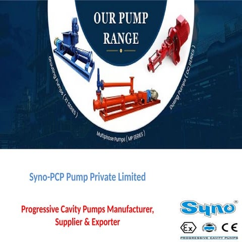 progressive cavity pumps manufacturer and supplier.pptx