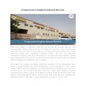 Progressive english school review | PDF