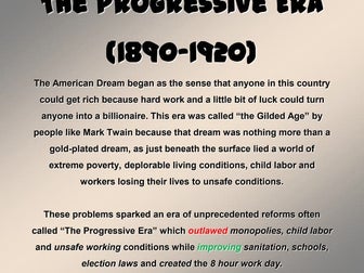 Progressive era pdf | PPT