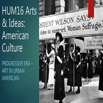 HUM16: Progressive Era for slide share | PPT