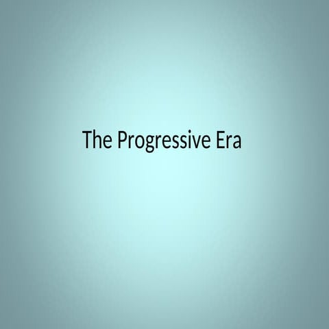 Progressive Era PowerPoint for U.S. History Classrooms | PPT