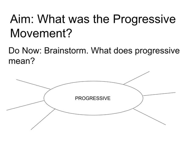 Causes of the progressive era | PPTX