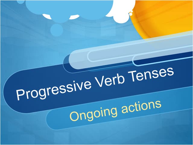 TENSES OF VERBS 6 | PPTX