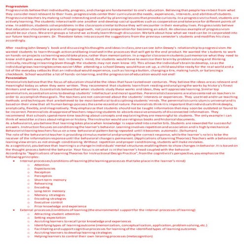 Progressivism | DOCX