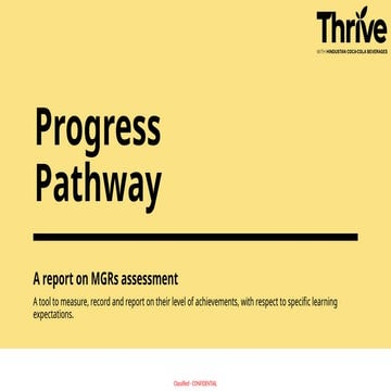 Progress Pathway - Report on MGRs Assessment.pptx