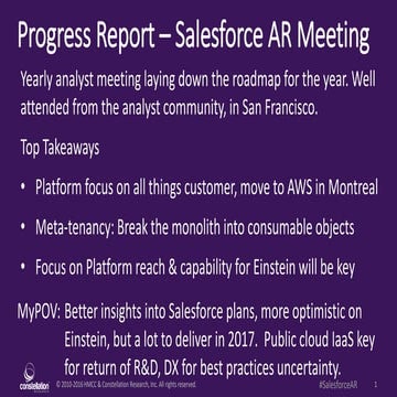 SAP SuccessFactors Analyst Summit 2016 | POTX