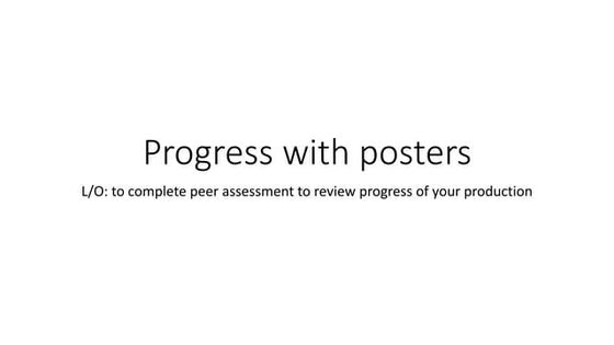 Posters to analyse | PDF