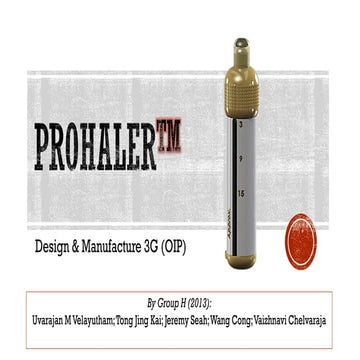 Prohaler - Re-Designed Accuhaler | PDF