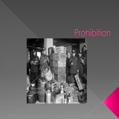 Prohibition Essay | PDF