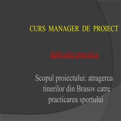 Proiect | PPT