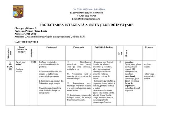 Planificare integrata 2023-2024 CLASA 1.doc