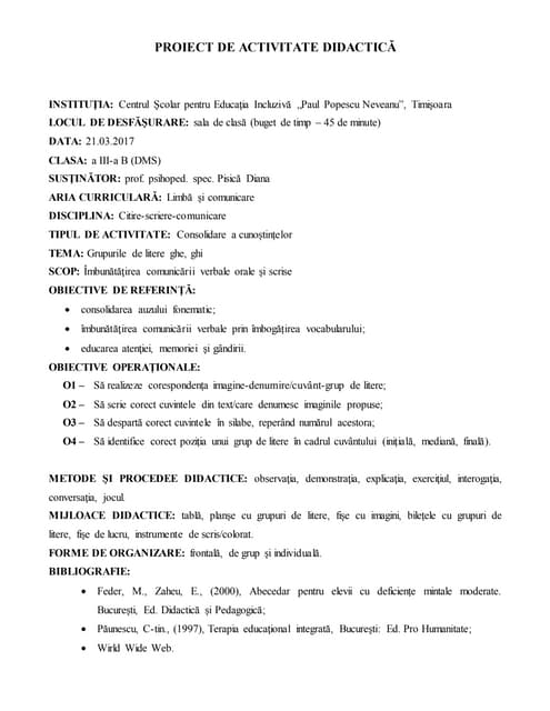 Fisa de citit A-E | DOCX