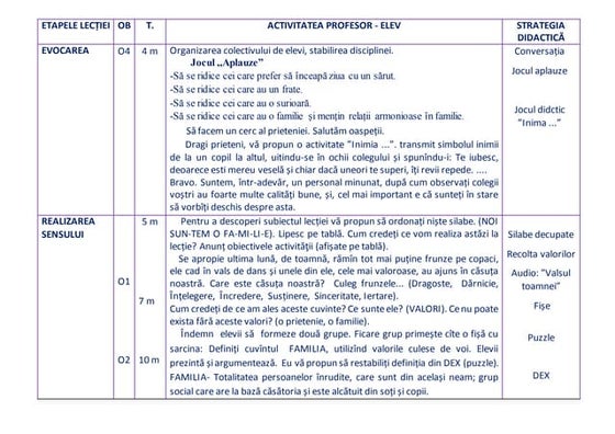Obiective operationale | PDF