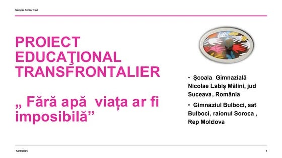 Proiecte educationale Santamaria-Orlea... | PPTX