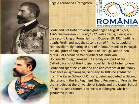 Ferdinand i of romania | PPT