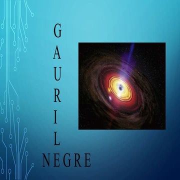 Stiinta_Geografie_Proiect despre gaurile negre | PPT