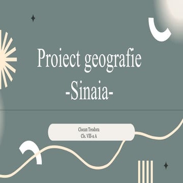 Proiect geografie, Sinaia.pptxwutyiu2ytuiwytu2ytui2ytuyq | PPT