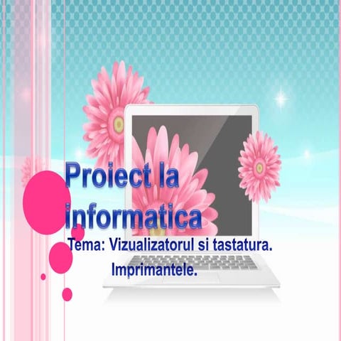 Vizualizatorul.tastatura.imprimanta. | PPTX